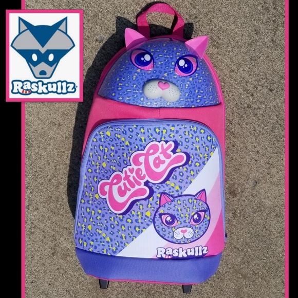 Raskullz | Other | Raskullz Cutie Cat Roller Bag | Poshmark